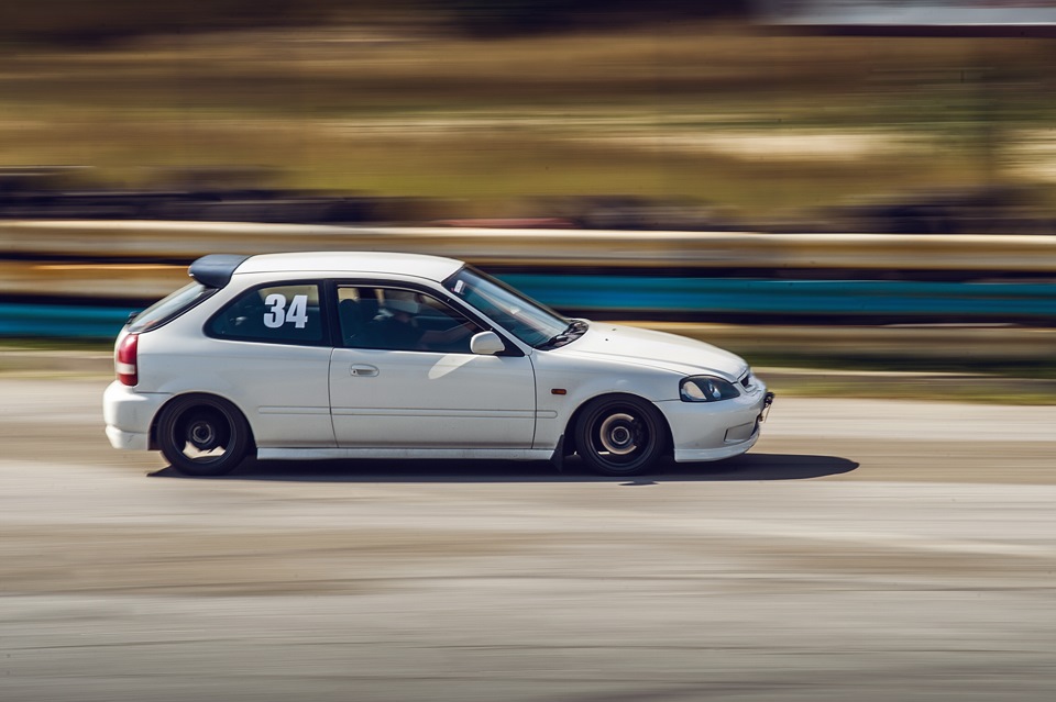RTR Time Attack 4 этап — Honda Civic Hatchback (6G), 1,6 л, 2000 года ...
