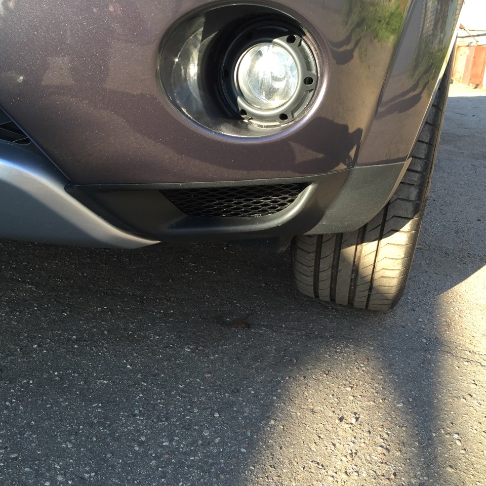 Меняем лицо — Mitsubishi Outlander XL, 2,4 л, 2008 года | кузовной ...