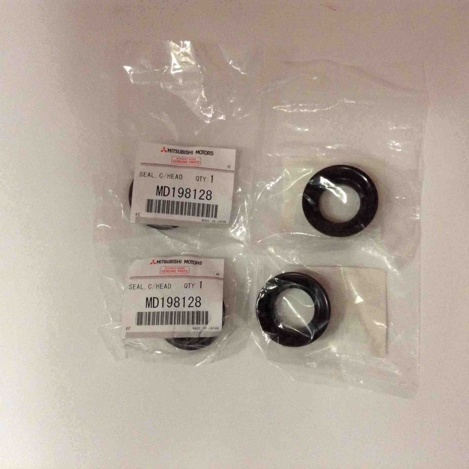 MD198128 ПРОКЛАДКА КОЛЬЦЕВАЯ ПОД СВЕЧИ 4G93,63,64-16V-SOHC Mitsubishi ...