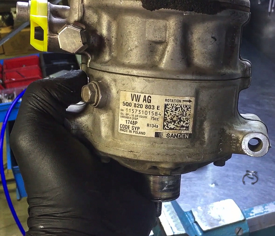 5Q0820803 Компрессор, кондиционер VAG | Запчасти на DRIVE2
