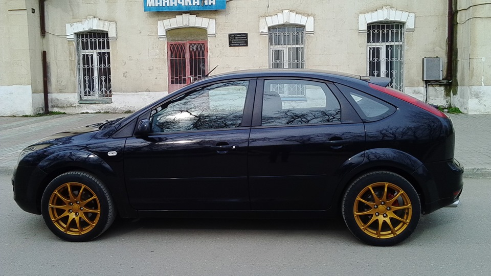 Ford Focus MM 05 & Yamaha R6 на Перевале — Ford Focus Hatchback II, 2 л ...