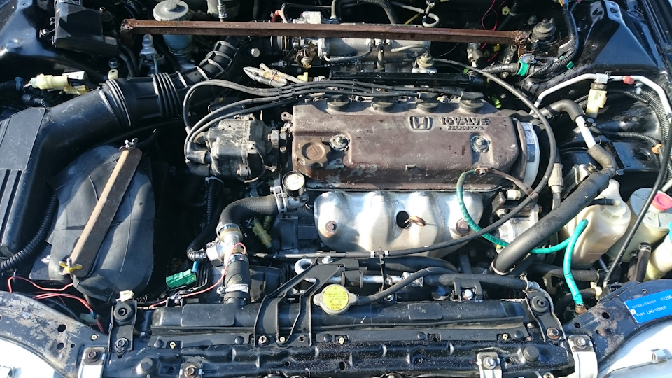 Начало работ с DA5 — Honda Integra (DA5-DA9/DB1-DB2), 1,6 л, 1991 года ...