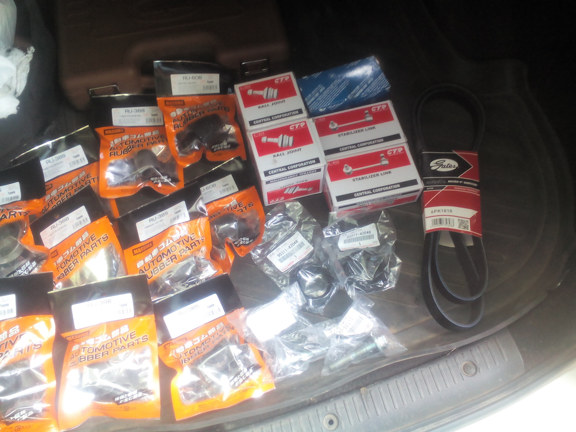 Перебрал подвеску на СТО (Первая запись в БЖ) — Toyota Corolla Fielder ...