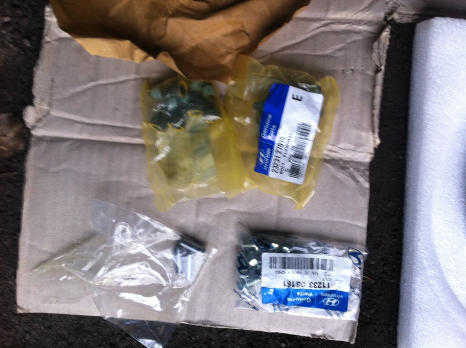 1123308161 БОЛТ М16 KIA HYUNDAI | Запчасти на DRIVE2