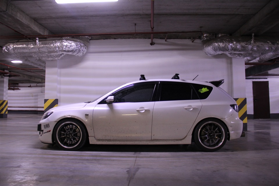 Сборка и установка колёс CST Hyper Zero-1 & Falken ZE-912 — Mazda 3 MPS ...