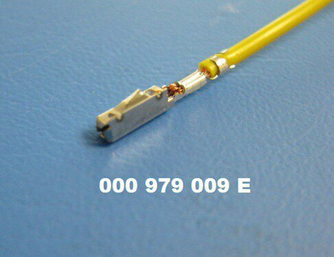 000979009E Провод 0,5 mm² "мама" VAG | Запчасти на DRIVE2