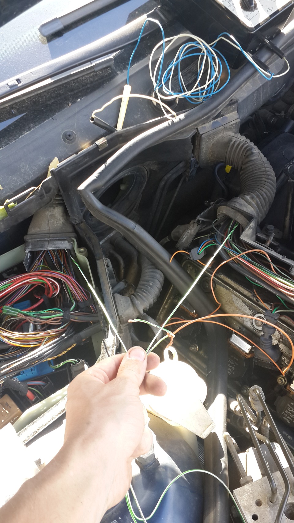 РАЗЬЕМЫ часть 2 — BMW 5 series (E39), 4,4 л, 1998 года | электроника ...