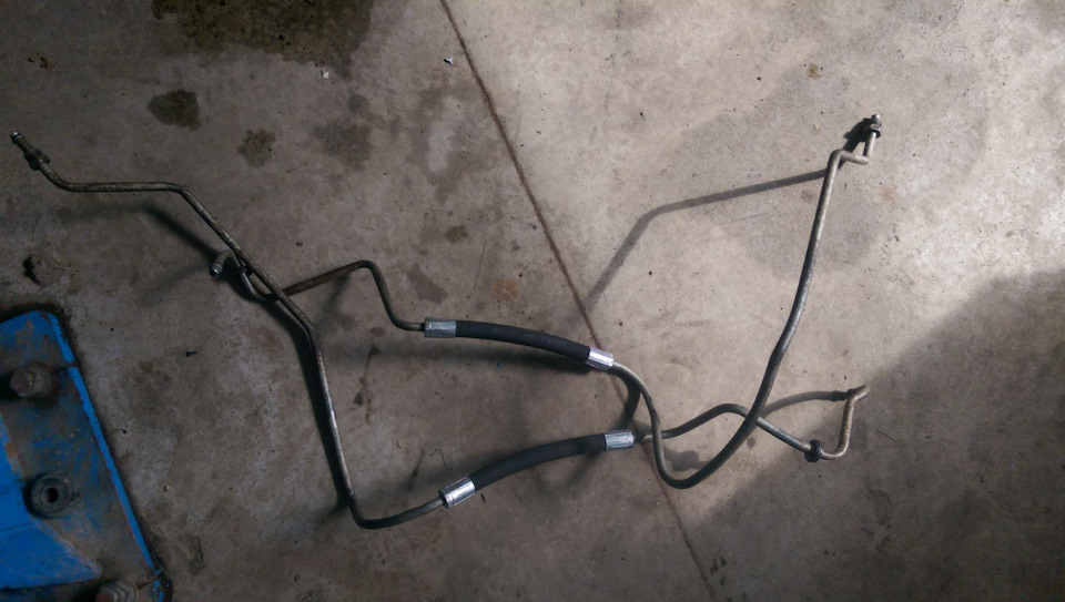 Завальцовка труб ГУР и АКПП — Jeep Grand Cherokee (WK), 3 л, 2007 года ...