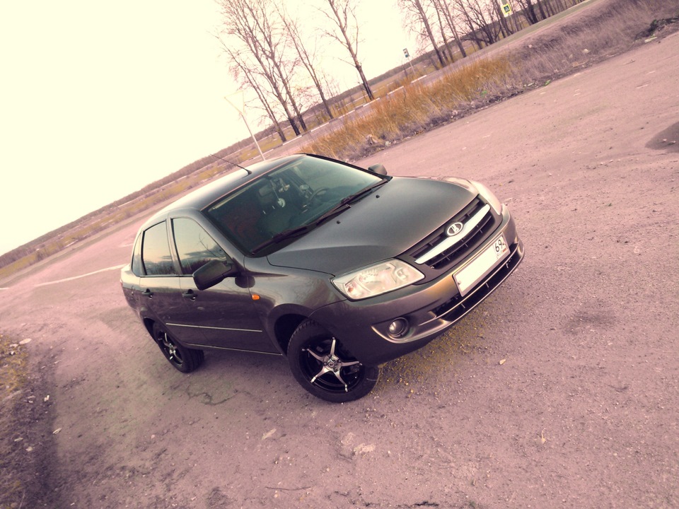 #ВажноПост# переобулся) — Lada Гранта (1G), 1,6 л, 2013 года ...