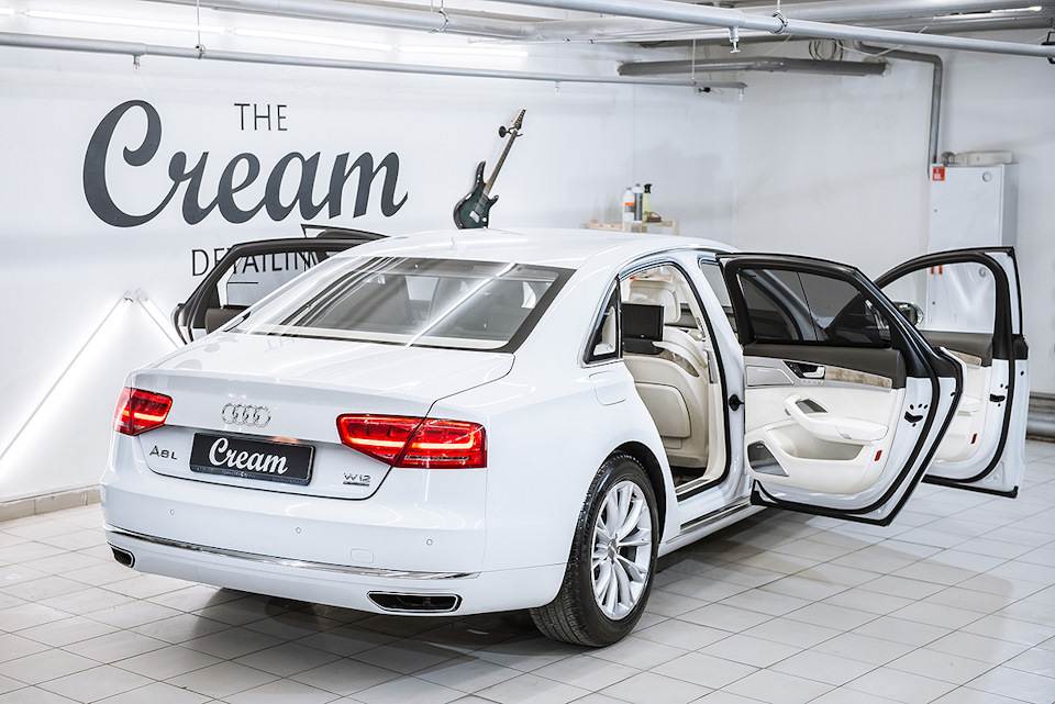 Уикенд для роскошного AUDI A8L — Cream Detailing на DRIVE2