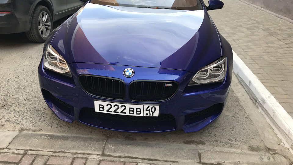 Первый выезд BMW M6 | First ride BMW M6 — BMW M6 (F12), 4,4 л, 2014 ...