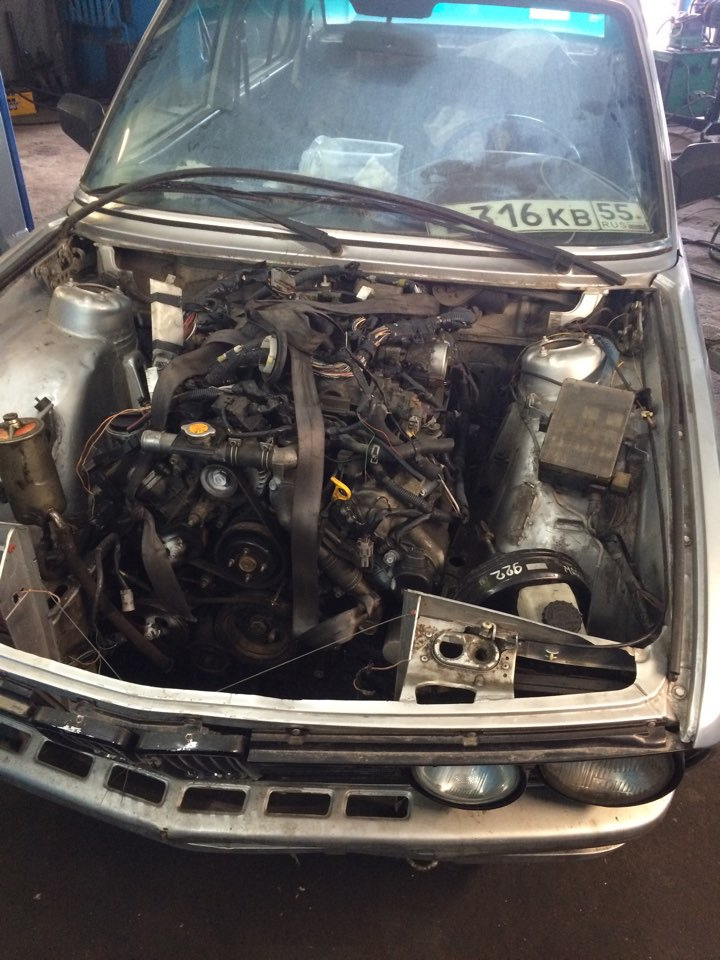 Установка vh41 в e28 часть 3 — BMW 5 series (E28), 4,2 л, 1982 года ...