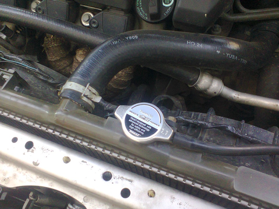 крышка радиатора Mugen — Honda Inspire (UA4/UA5), 3,2 л, 2000 года ...