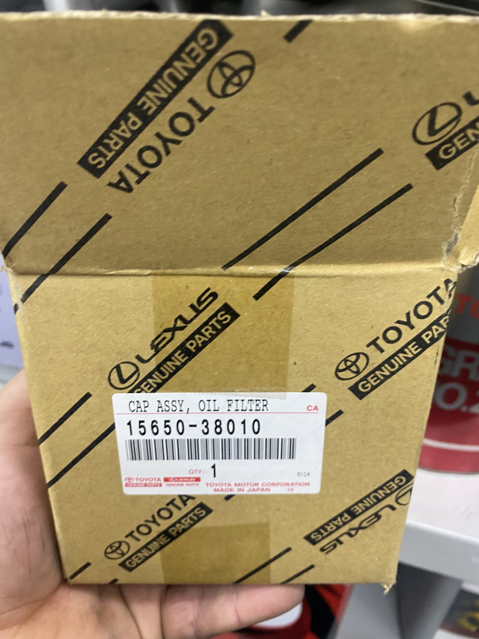 1565038010 Фильтр масляный TOYOTA LEXUS | Запчасти на DRIVE2