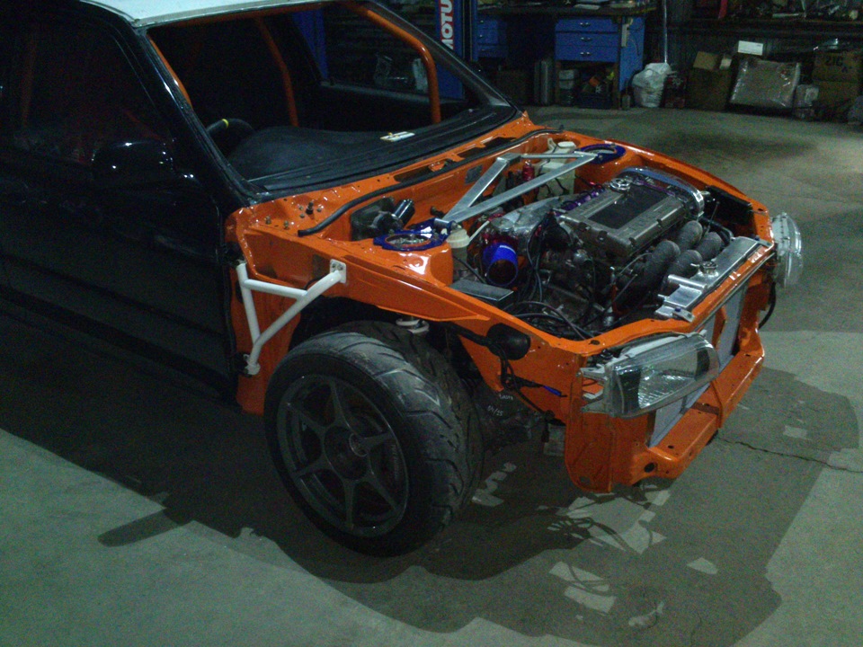 еще немного жесткости — Mitsubishi Lancer Evolution II, 2,3 л, 1994 ...