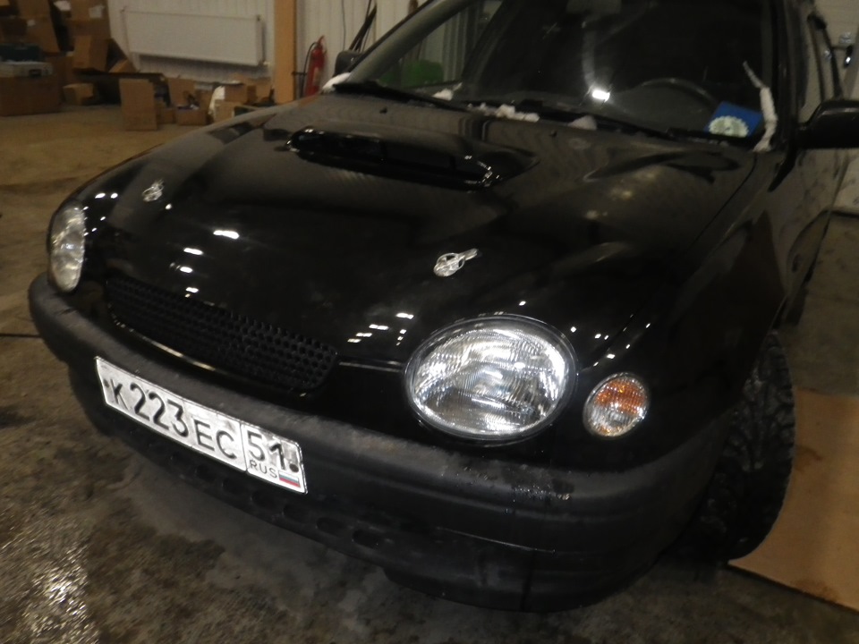 Восстановление. Финал. — Toyota Corolla (110), 1,3 л, 1998 года ...