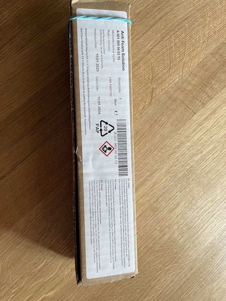 A001989940313 Присадка в масло акпп Mercedes | Запчасти на DRIVE2