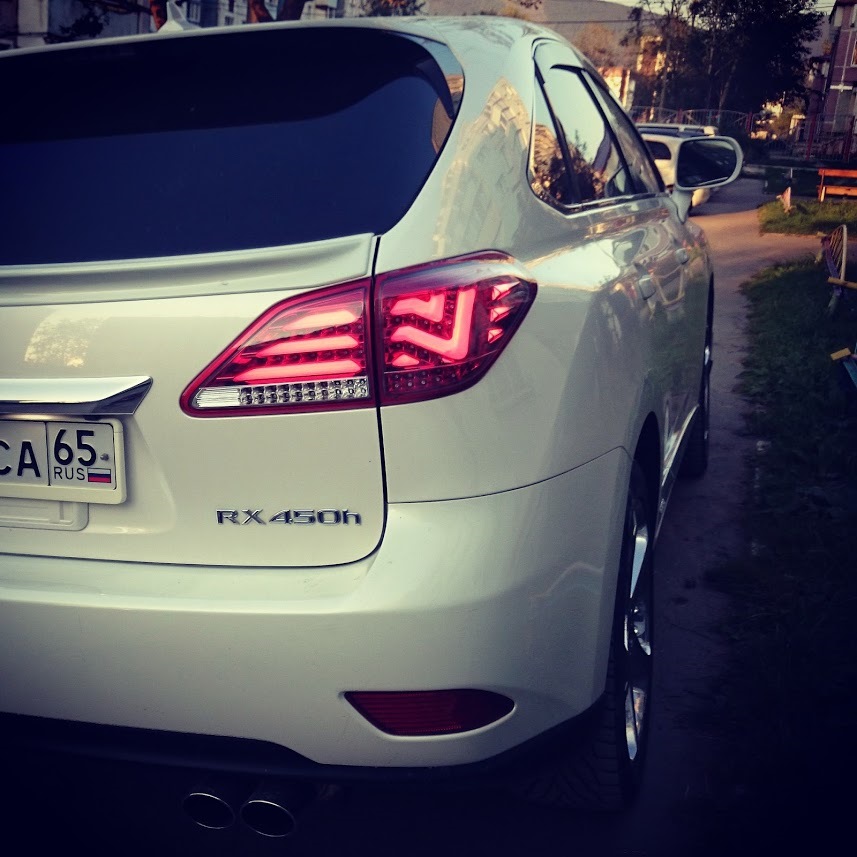 Оптика — Lexus RX 400h (2G), 3,5 л, 2010 года | аксессуары | DRIVE2