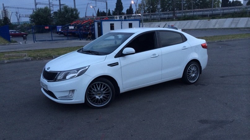 Тоннировка — KIA Rio (3G), 1,6 л, 2013 года | стайлинг | DRIVE2