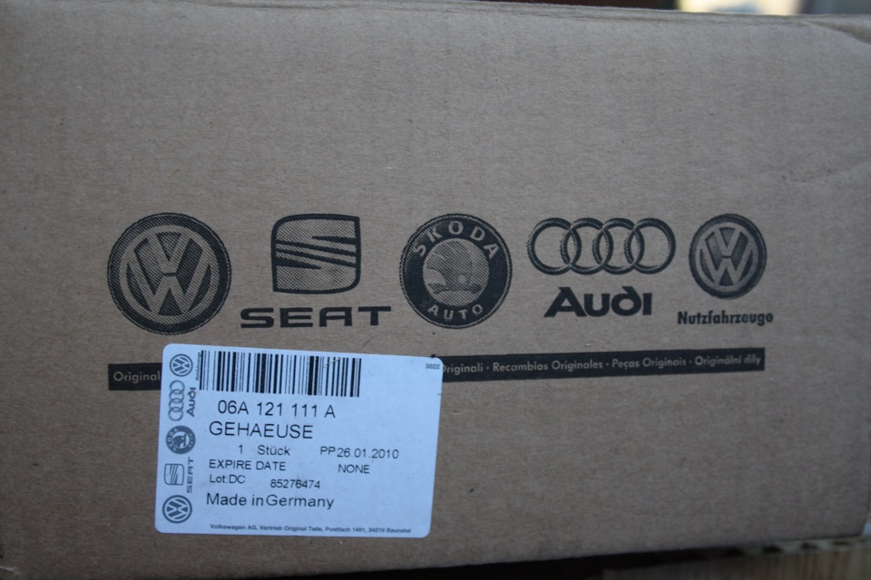 06A121111A Термостат VAG | Запчасти на DRIVE2