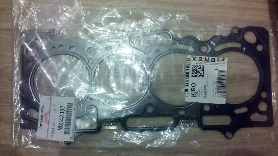 MD342397 Прокладка ГБЦ Mitsubishi | Запчасти на DRIVE2