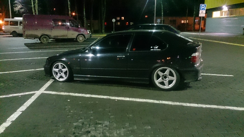 Azev A — BMW 3 series Compact (E36/5), 3 л, 1997 года | колёсные диски ...