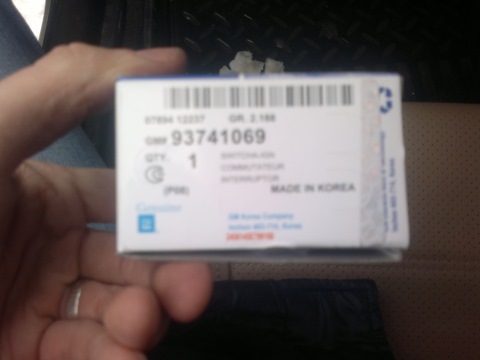 93741069 Выключатель зажигания GM | Запчасти на DRIVE2