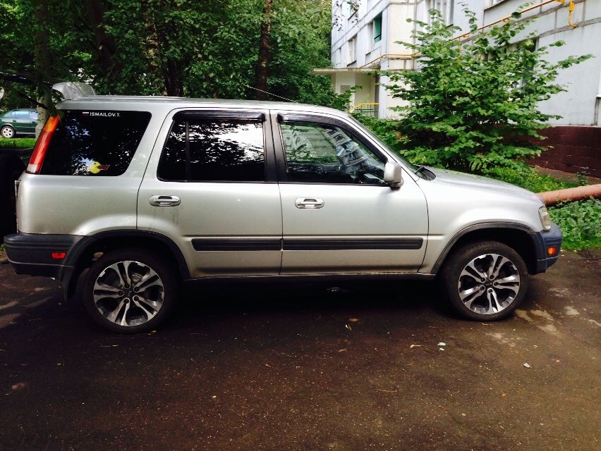 Поставил r17 ок Kia — Honda CR-V (RD1/RD2), 2001 года | колёсные диски | DRIVE2