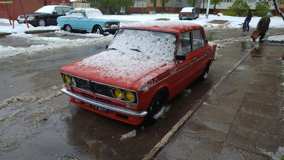 А как у вас там с погодой? — Lada 2103, 1,5 л, 1976 года | фотография | DRIVE2
