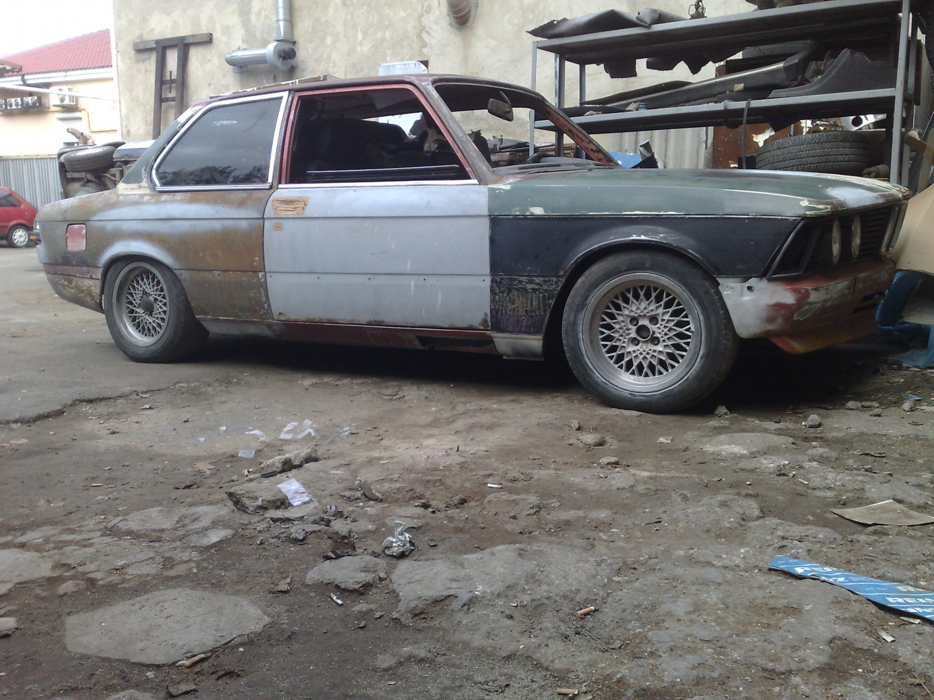 rat-look часть2 — BMW 3 series (E21), 1,8 л, 1981 года | тюнинг | DRIVE2