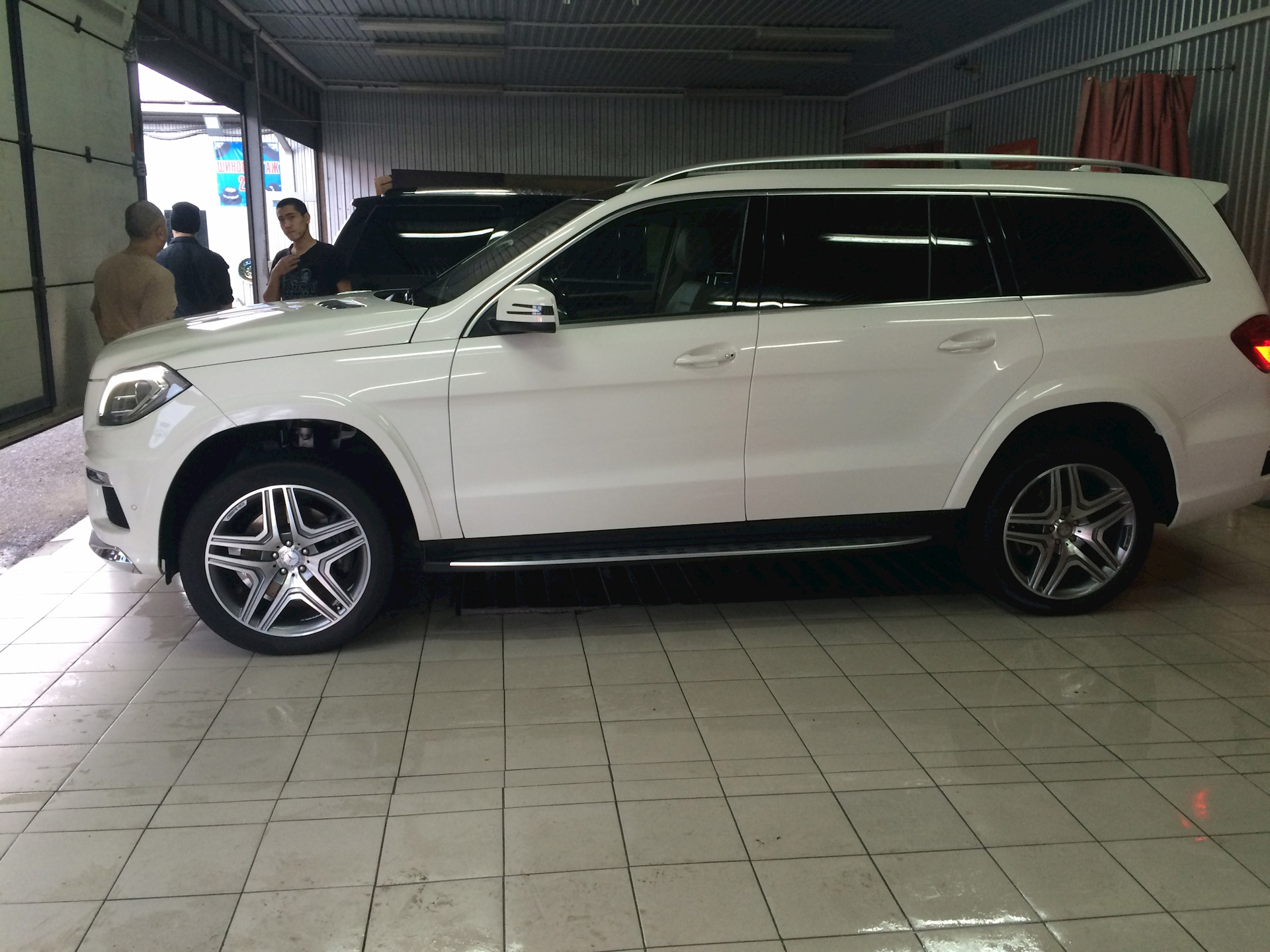 Нам 3 годика — Mercedes-Benz GL-Class (X166), 3 л, 2013 года ...