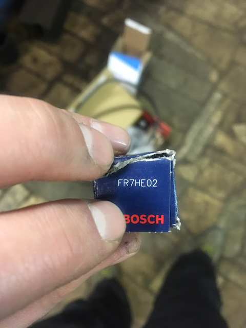 FR7HE02 Свеча зажигания BOSCH | Запчасти на DRIVE2