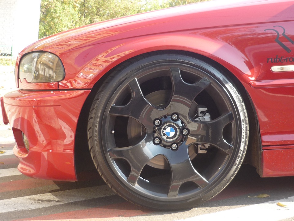 215 35 R19 на примере 330Ci Rub&Roll — DRIVE2