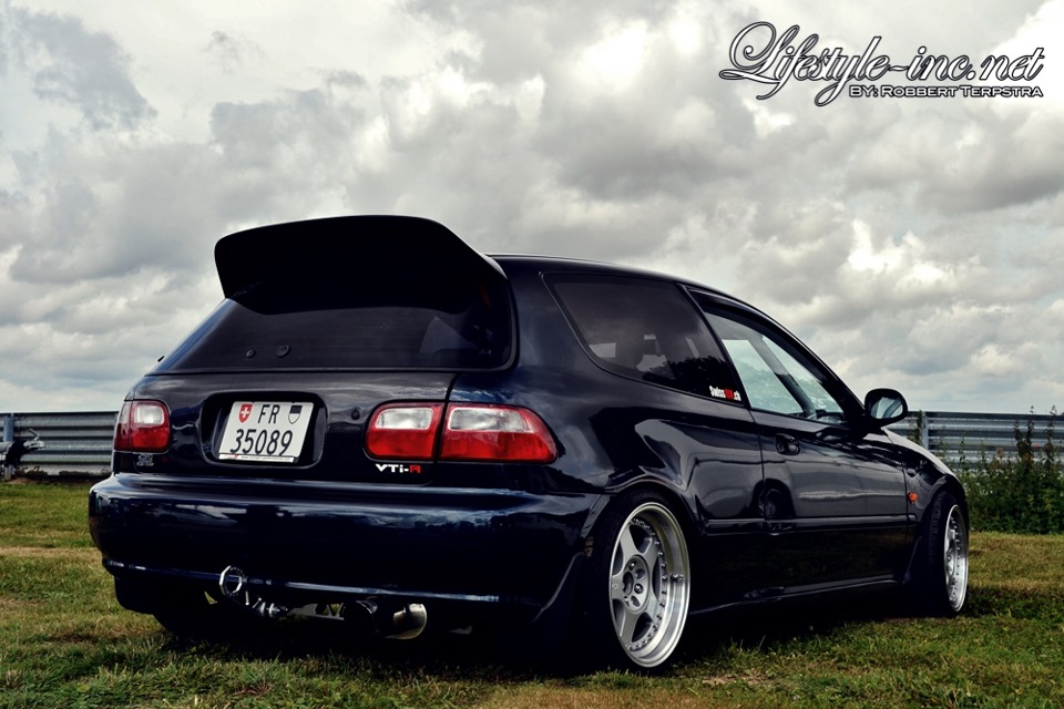 #13 b20b & Koni Sport — Honda Civic Hatchback (5G), 2 л, 1993 года ...