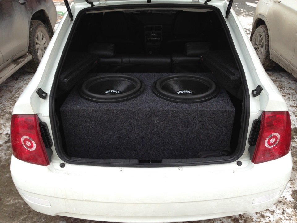 sundown audio sa-15 x2 + kicx qs 1.1000 — Lada Приора хэтчбек, 1,6 л, 2012 года | автозвук | DRIVE2
