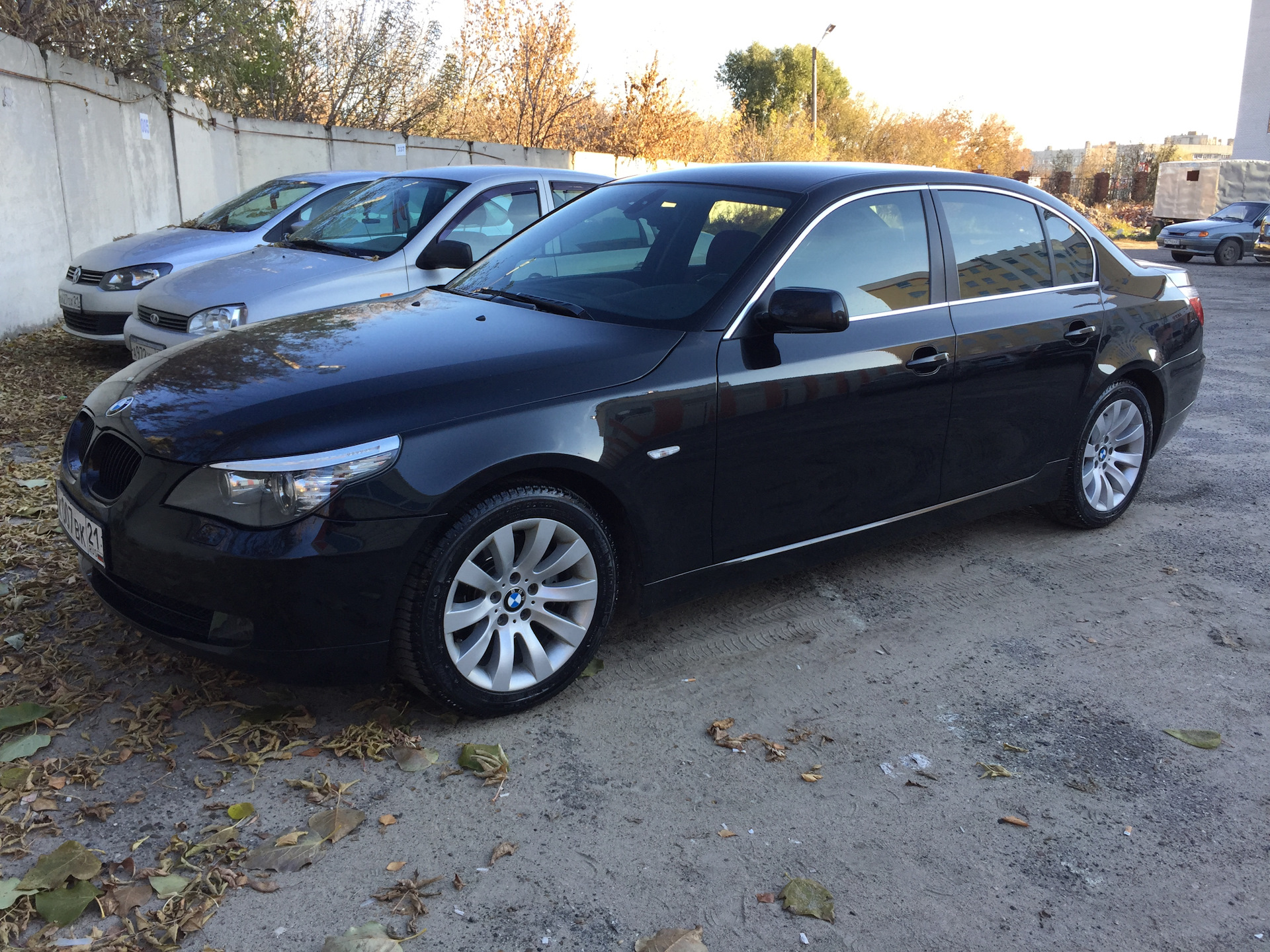 Зимние шины Michelin X-Ice xi3, 225/50 R17 — BMW 5 series (E60), 3 л, 2008 года | шины | DRIVE2