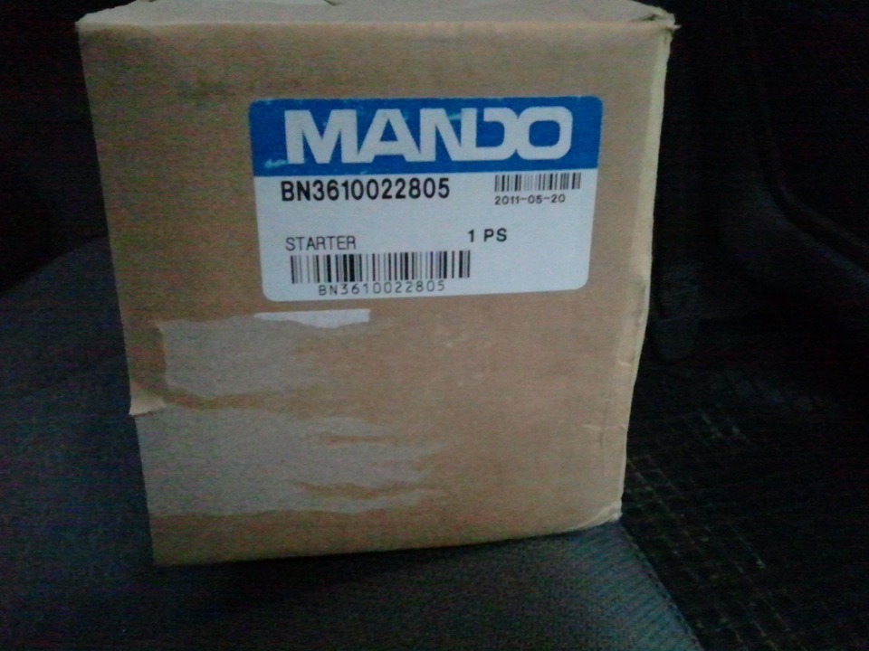 BN3610022805 Стартер HL MANDO | Запчасти на DRIVE2