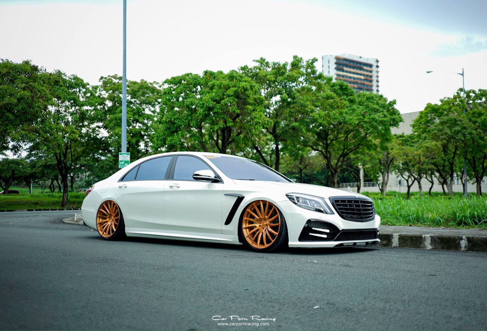 Mercedes W222 on air — DRIVE2