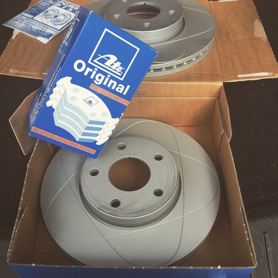 ATE Power disc — Ford Focus Hatchback II, 1,8 л, 2010 года | запчасти ...