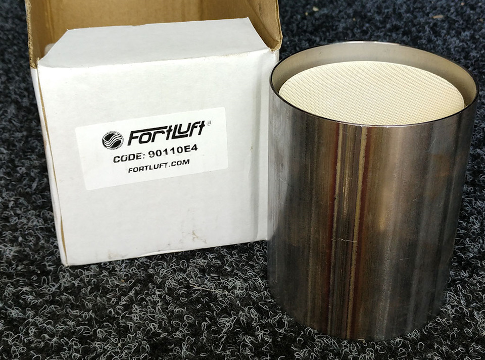 Установка ремонтного катализатора — Citroen Berlingo (1G), 1,4 л, 2003 ...