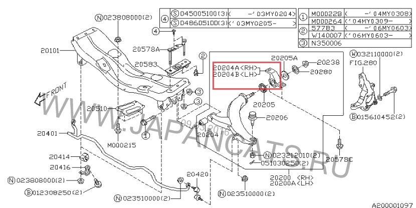 Ремонт подвески — Subaru Forester (SG), 2,5 л, 2006 года | запчасти ...