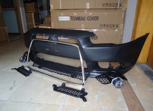 Бампер: [Рестайлинг] — Mitsubishi Lancer X, 2,4 л, 2008 года | кузовной ...