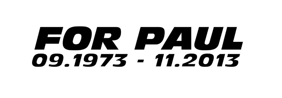 for Paul Walker / Наклейки памяти Пола — DRIVE2