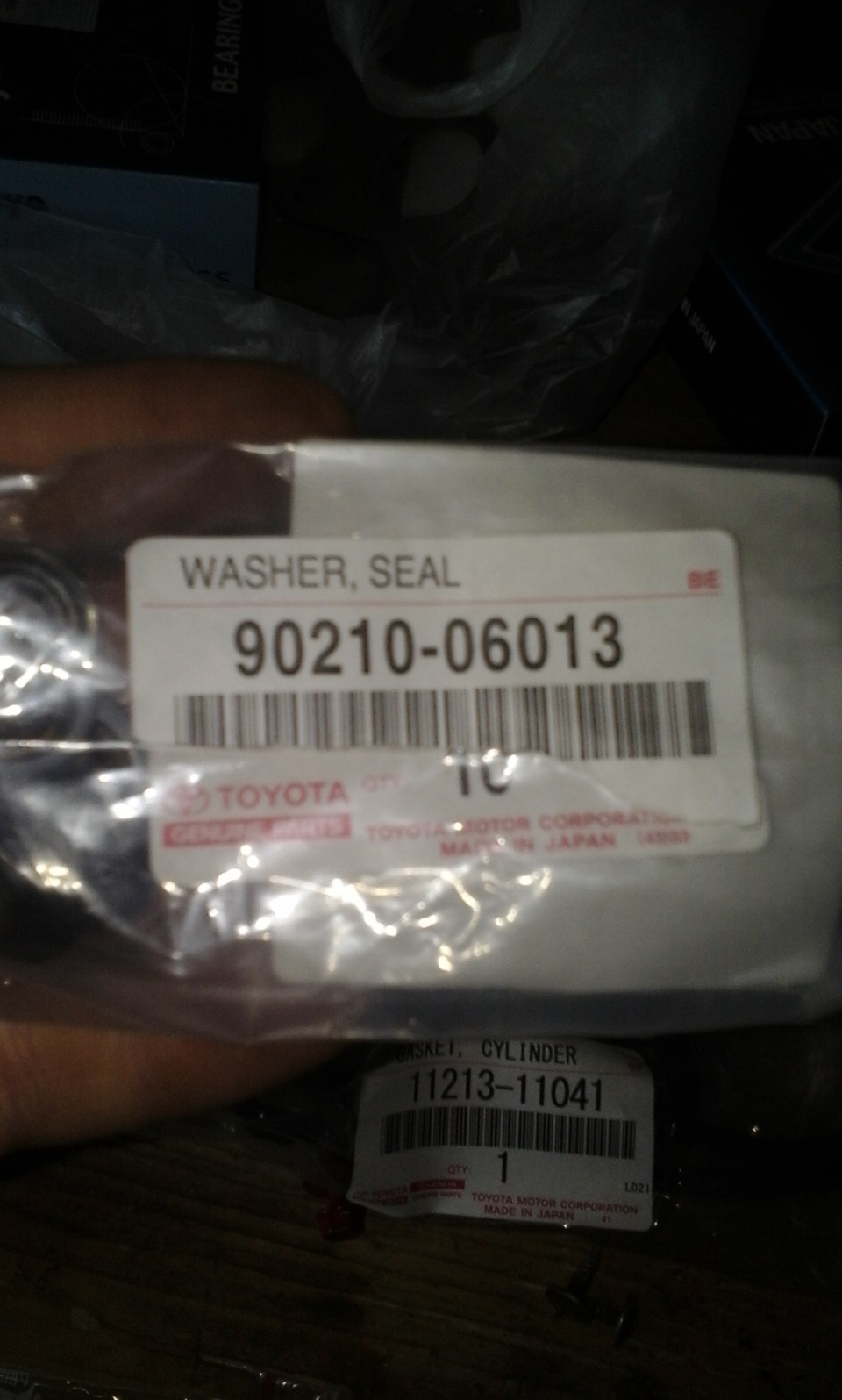 9021006013 Болт клапанной крышки TOYOTA LEXUS | Запчасти на DRIVE2