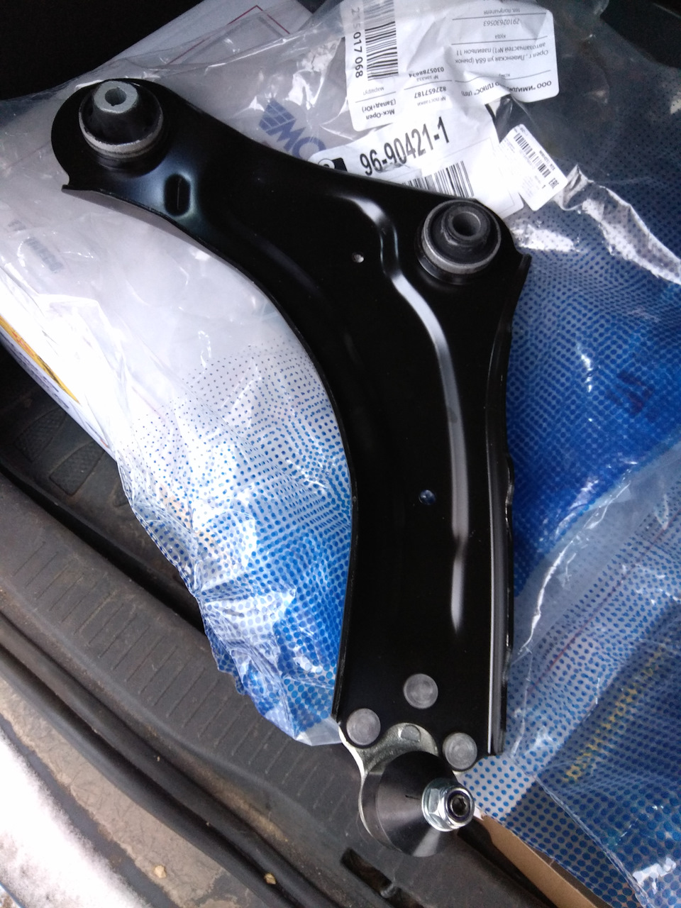 96904211 РЫЧАГ ПЕР.ПОДВ. R [В СБОРЕ] RTS | Запчасти на DRIVE2