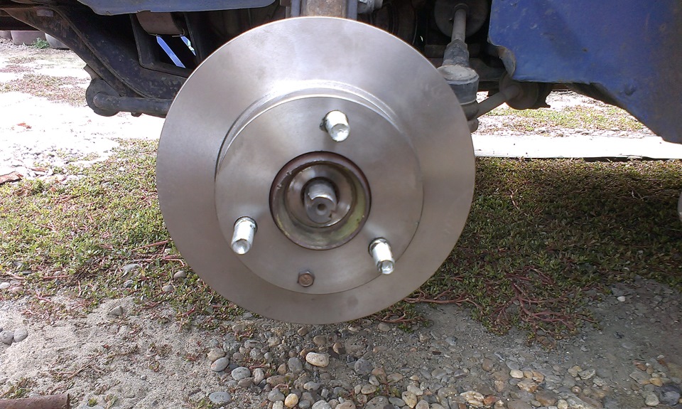 Тормозная система — LADA 11113 Ока, 0,8 л., 2004 года | своими руками ...