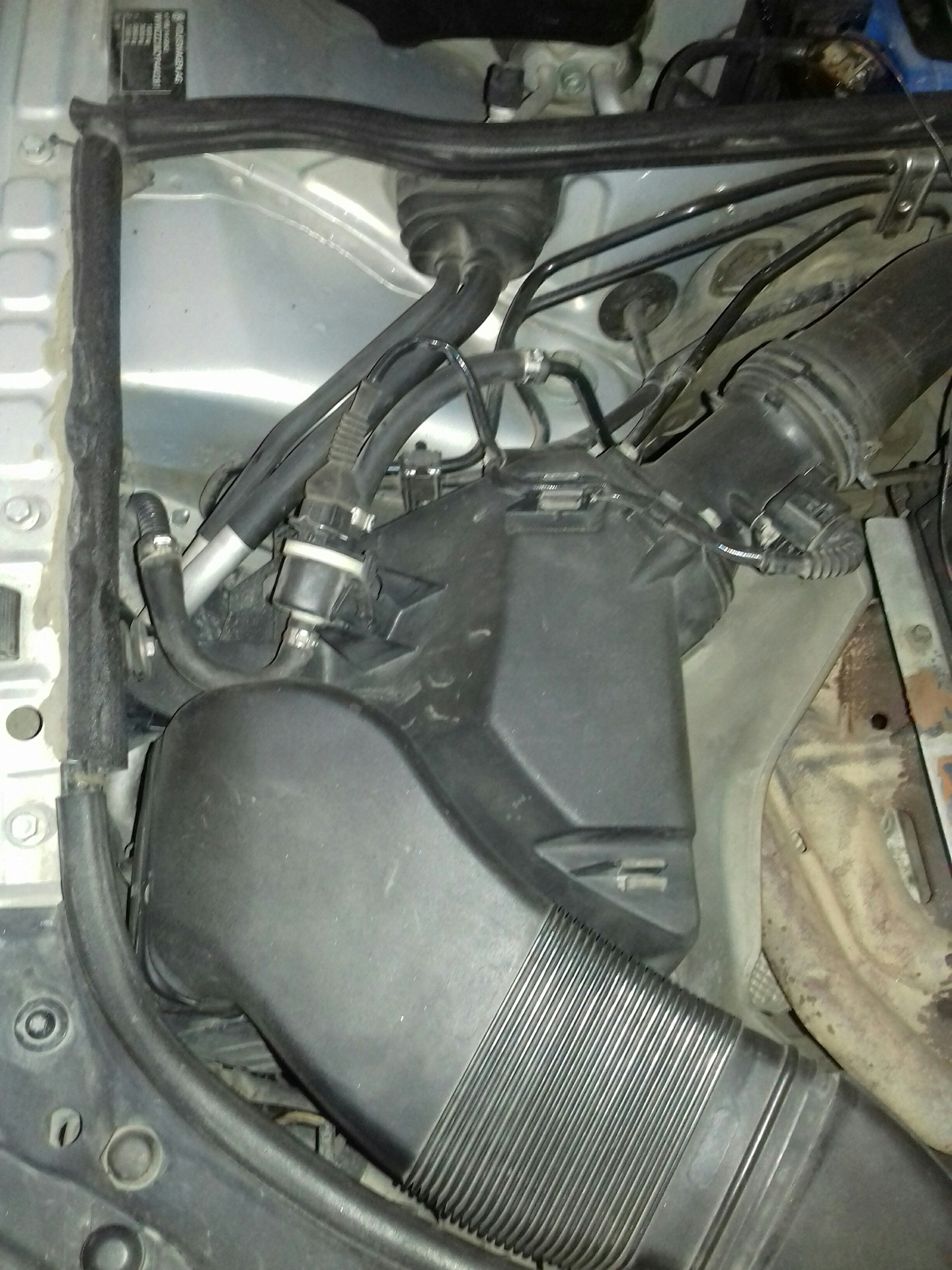 Чистка абсорбера — Volkswagen Passat B5, 1,6 л, 2000 года | своими ...