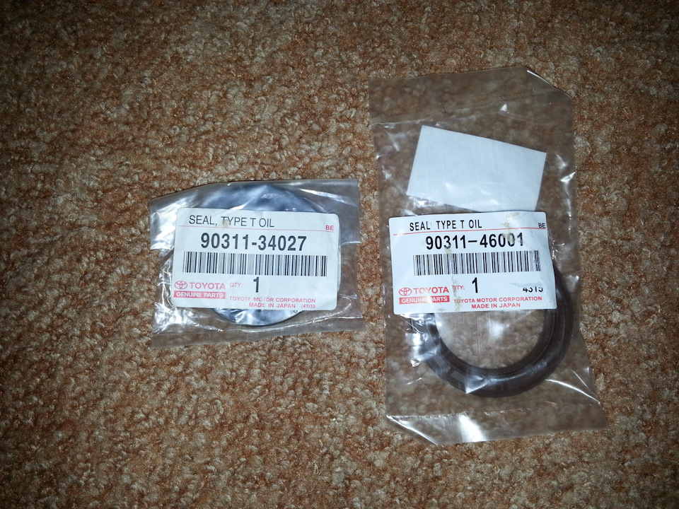 9031146001 Сальник лобовой OEM TOYOTA LEXUS | Запчасти на DRIVE2