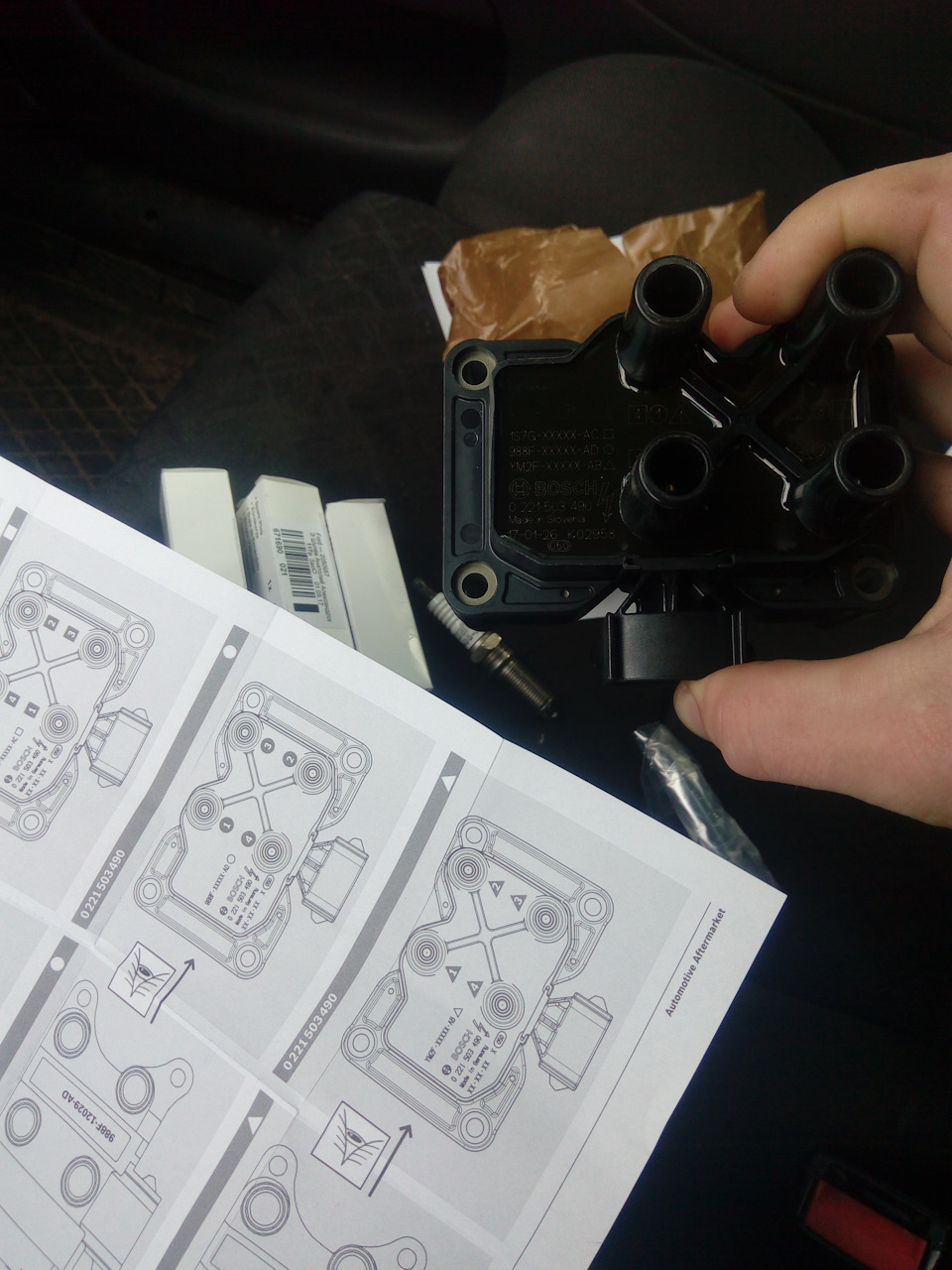 0221503490 Модуль зажигания BOSCH | Запчасти на DRIVE2