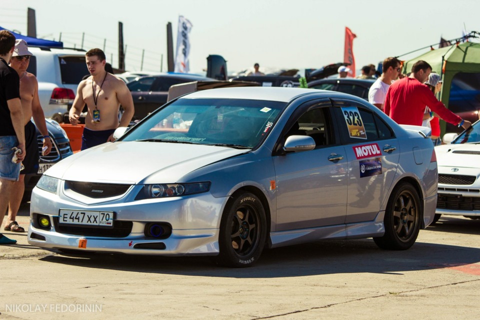 KJ-race 2014 — Honda Accord Euro R (CL7), 2 л, 2003 года | покатушки ...